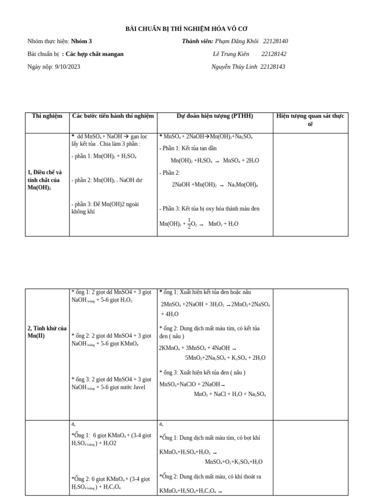 Bài chuẩn bị b6 | PDF