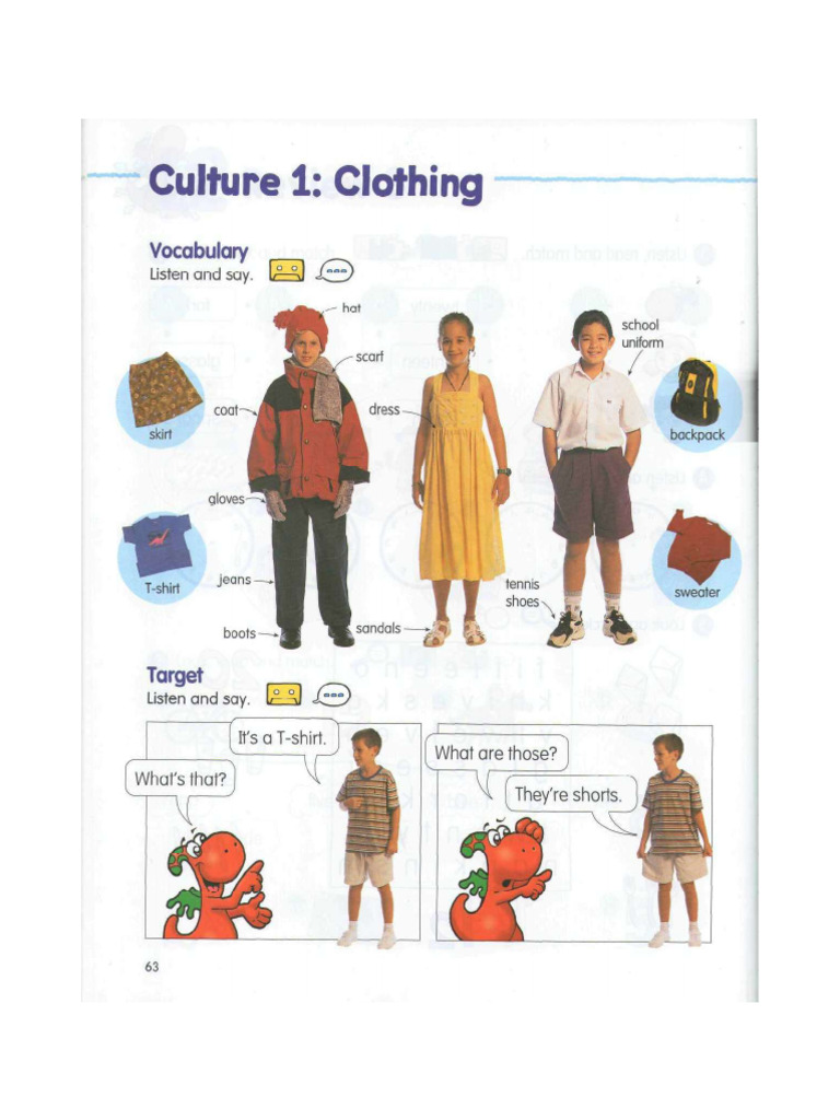 What Are Those What Is That Clothing | PDF