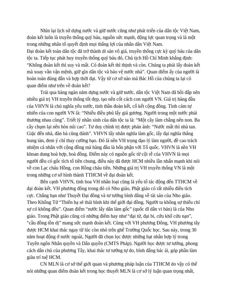 Bài Kiểm Tra TTHCM | PDF