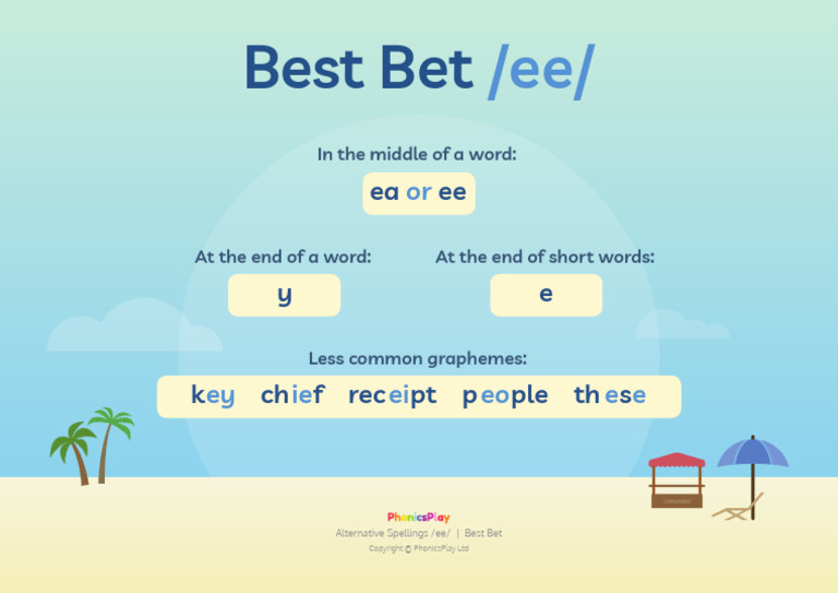 Printables Altspellings Ee Best Bet | PDF