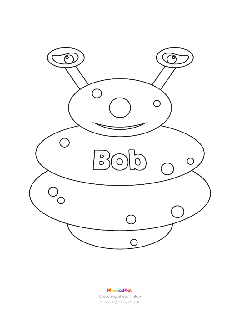 Printables Colouring Bob | PDF