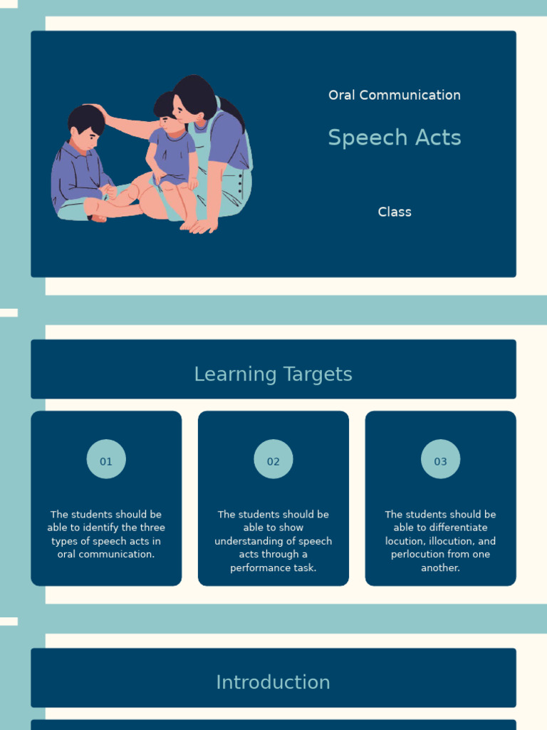 Type_of_Speech_Acts | PDF | Communication | Speech