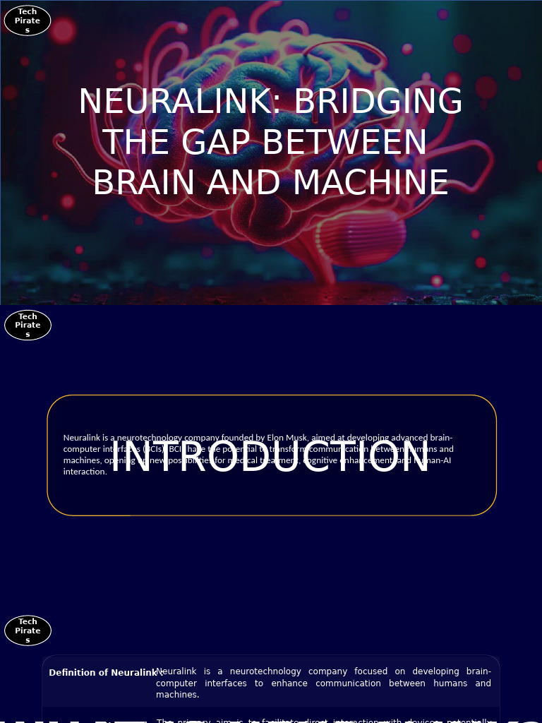Neuralink Bridging The Gap Between Brain and Machine | PDF | Clinical ...