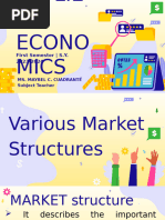 Market - Structures Notes With Graphs | PDF | Monopoly | Oligopoly