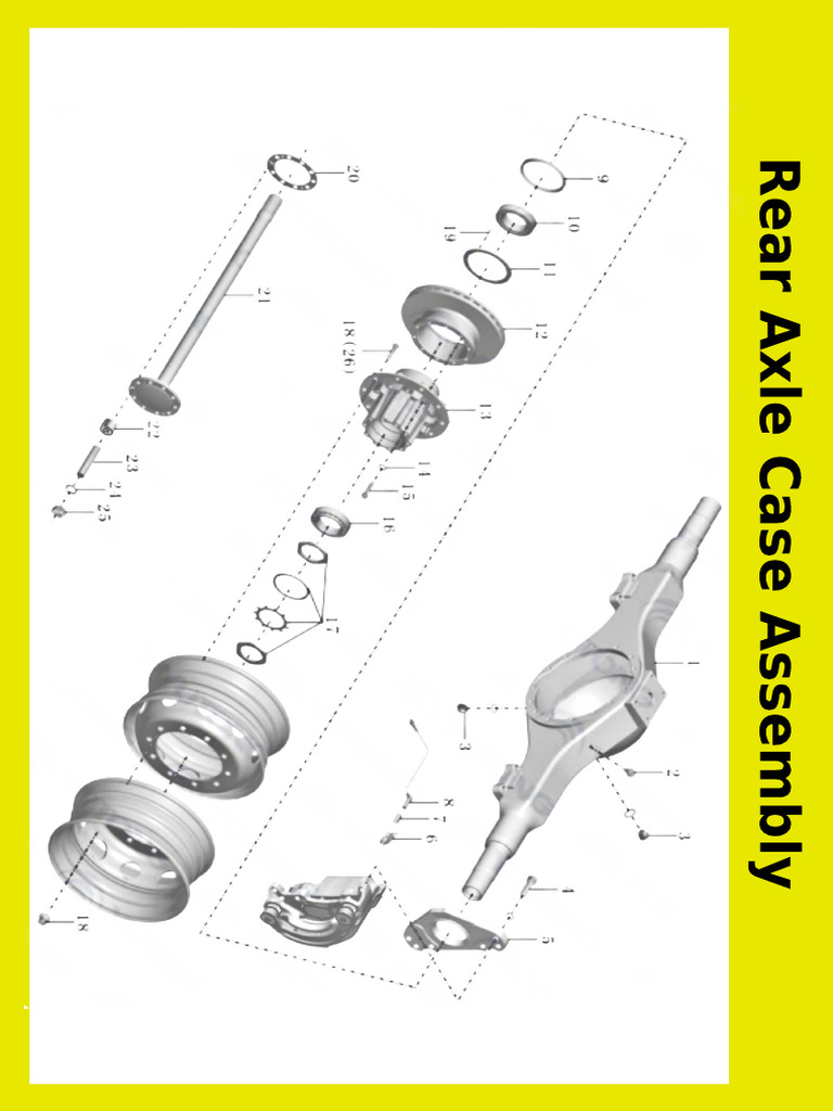 Rear Axle Case Assy | PDF