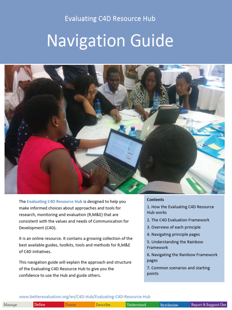 Evaluating C4D Resource Hub - The Values and Needs of Communication For Development C4D ...