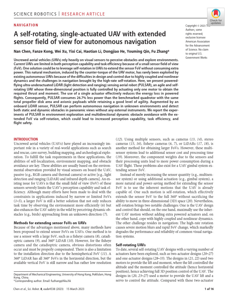 Scirobotics - Ade 4538 | PDF | Unmanned Aerial Vehicle | Quadcopter