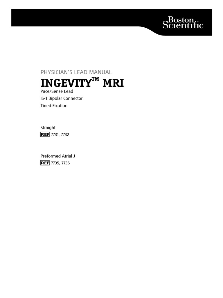 92418469-028 INGEVITY MRI PLM en S | PDF | Artificial Cardiac Pacemaker ...