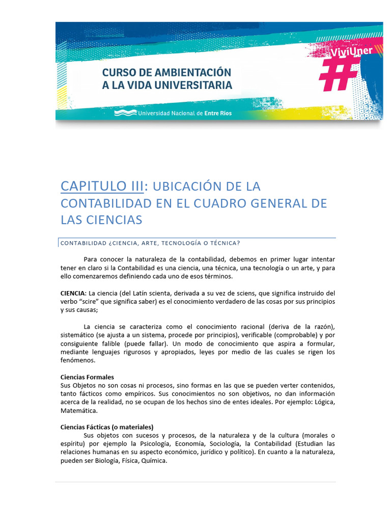 Capitulo 3 Contabilidad | PDF | Contabilidad | Conocimiento