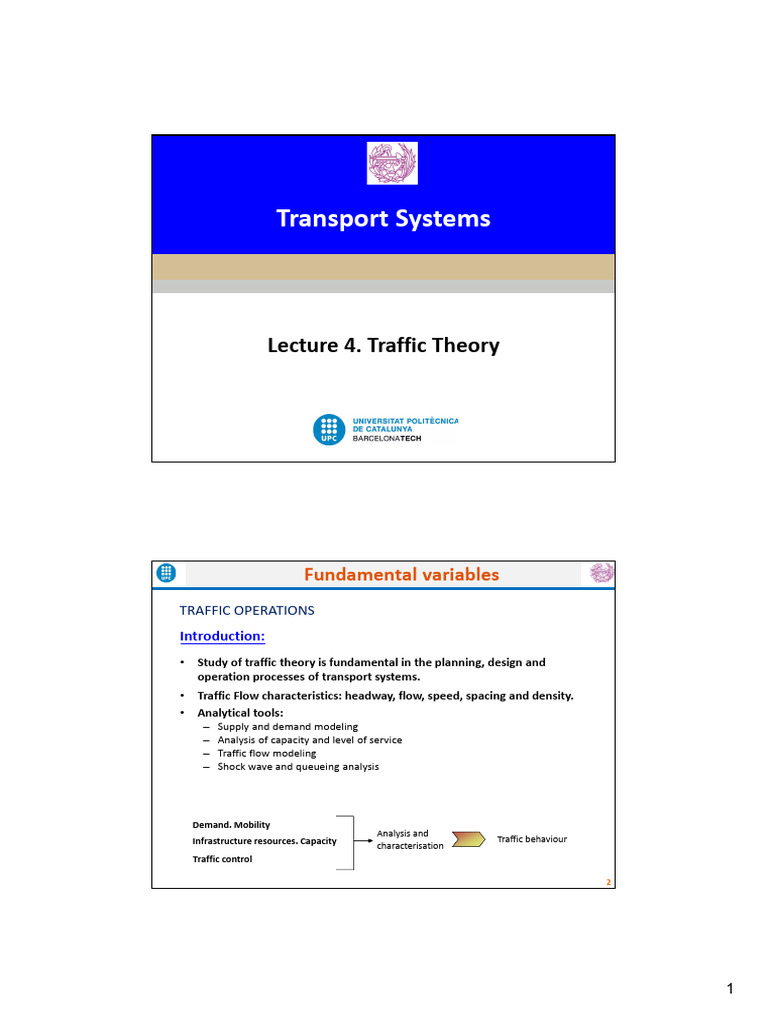 Traffic | PDF | Probability Distribution | Traffic