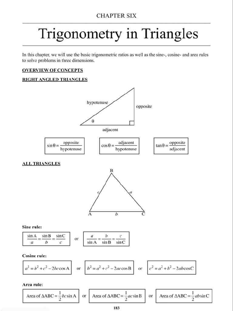 3D Trig | PDF