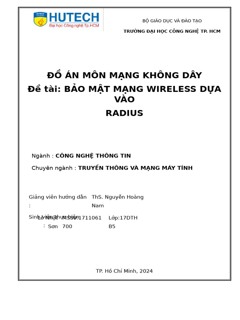 Radius Server Pdf