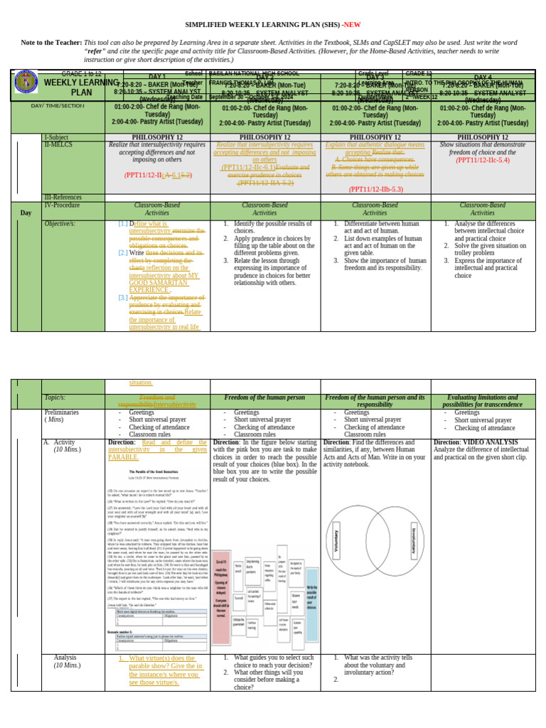 WLP Q2 Week 2 - 050411 | PDF