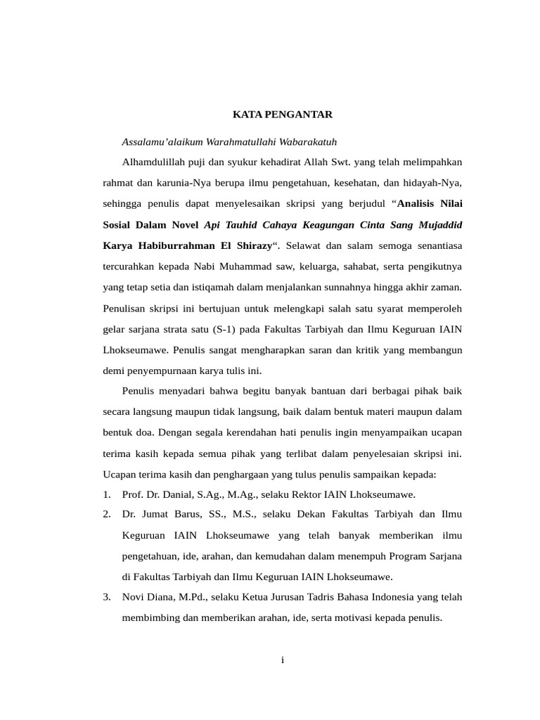 Revisi Semhas Cut Mutia Kamaliah-Skripsi | PDF