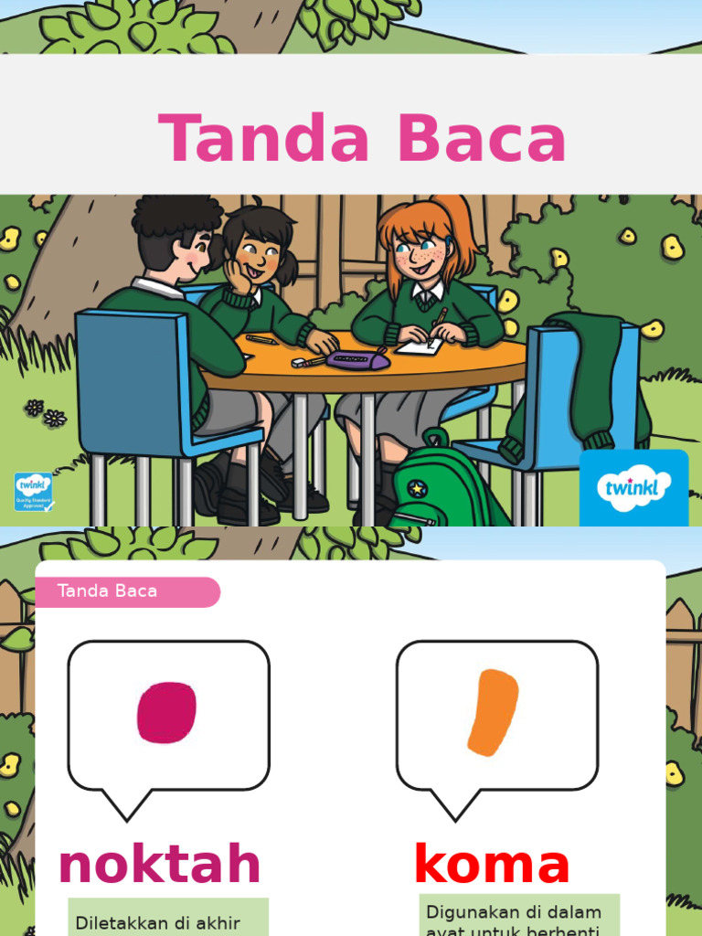 Lesson 3-Tanda Baca Dan Kata Tanya | PDF