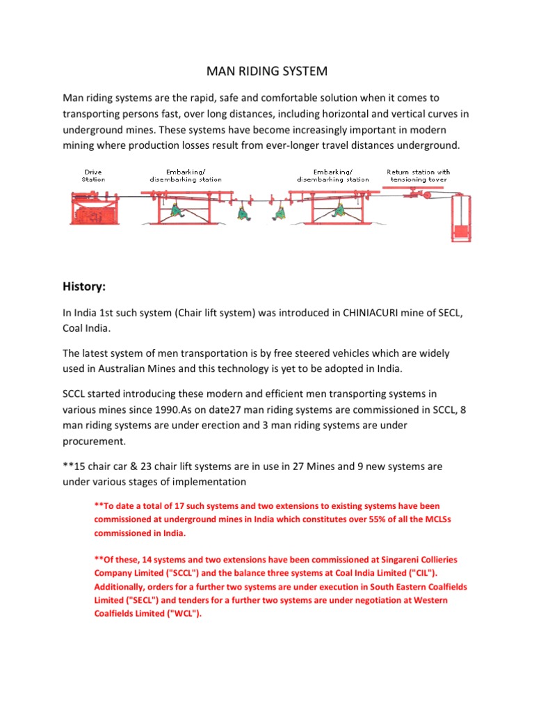 Man Riding System | PDF