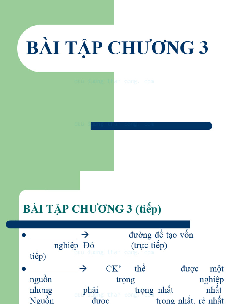 Kinh-Te-Tien-Te-Ngan-Hang - Nguyen-Anh-Tuan - B - I-T - P-CH - ng-3 - (Cuuduongthancong - Com) | PDF