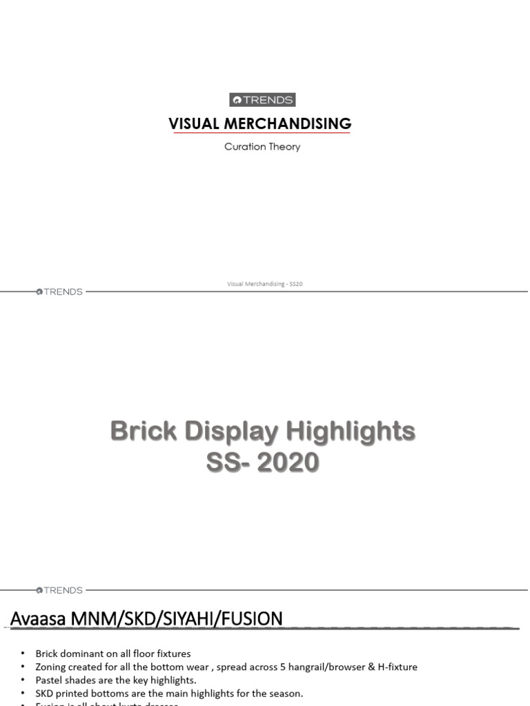 Mockshop Planogram Presentation - Curation Theory SS20 | PDF | Dress | Style