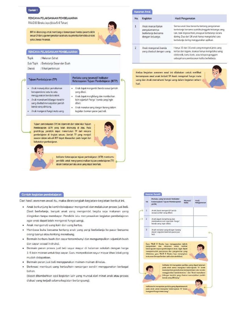 Contoh RPP Bimtek Guru Inti | PDF