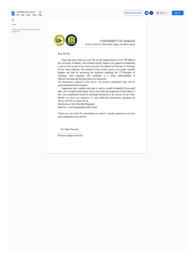 Document Access Request Guide | PDF