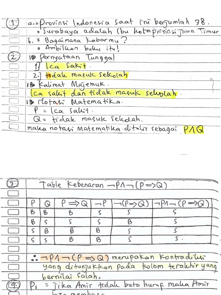 Diskusi 3 Pengantar Matematika | PDF