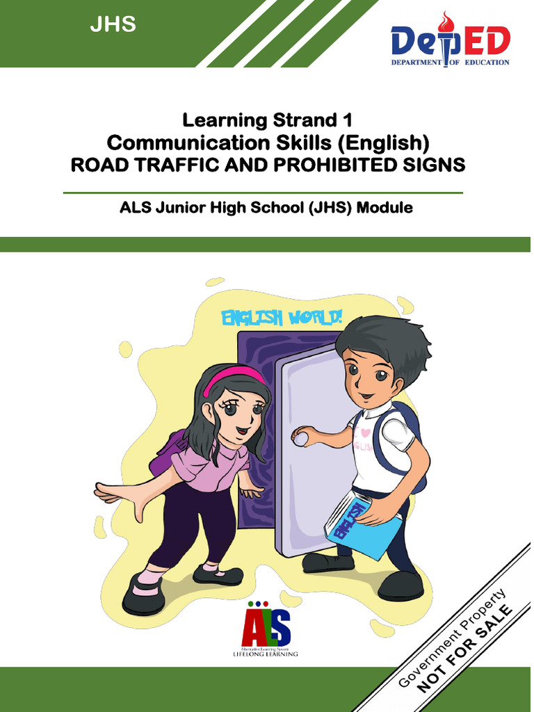 PDF Final - Ls1eng - Road Traffic Signs | PDF | Intersection (Road ...