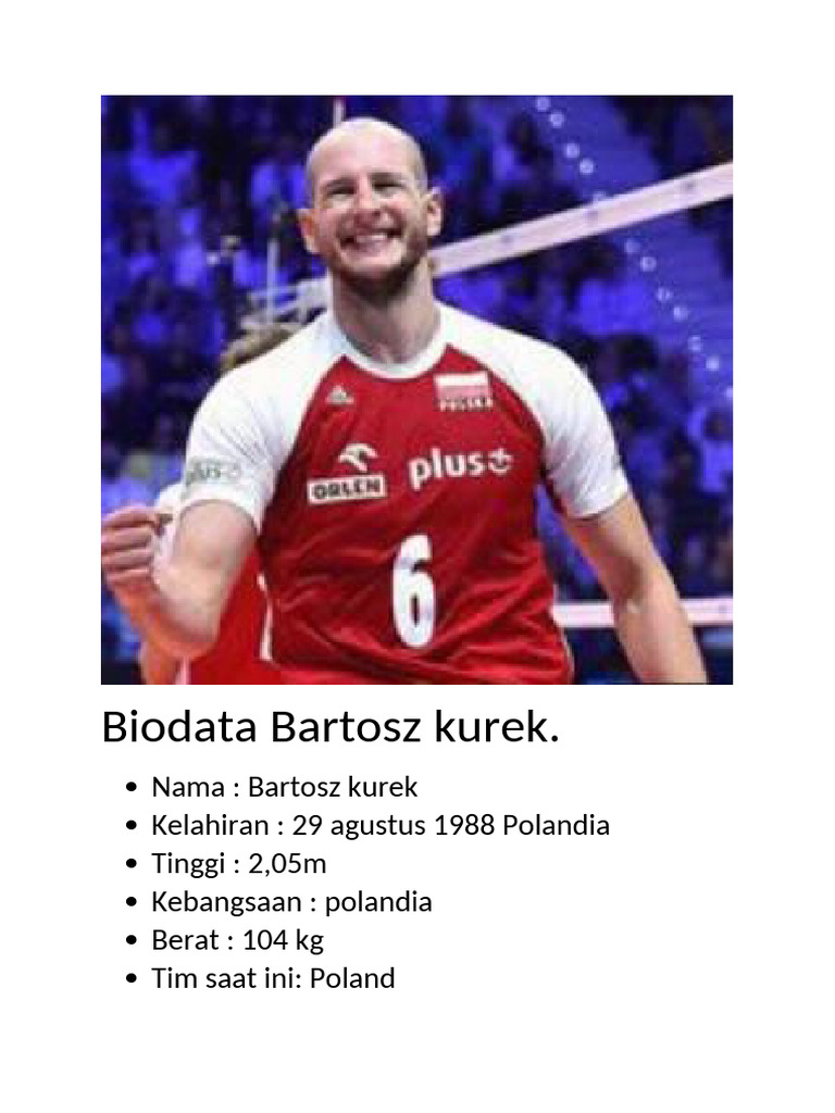 Biodata Bartosz Kurek | PDF