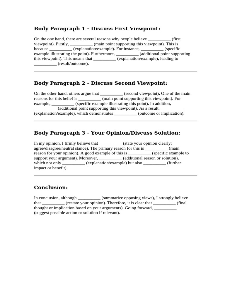 Body Paragraph 1 | PDF | Career & Growth