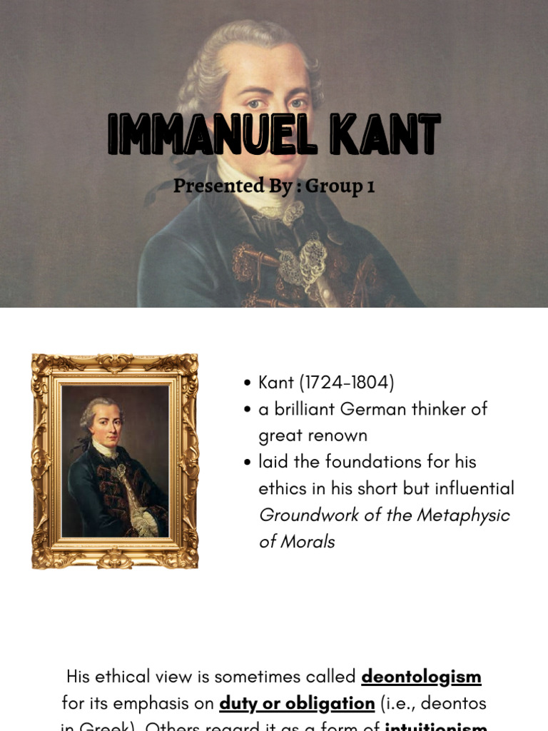 Bioethics - Kant - 20240925 - 014221 - 0000 | PDF | Autonomy | Immanuel ...