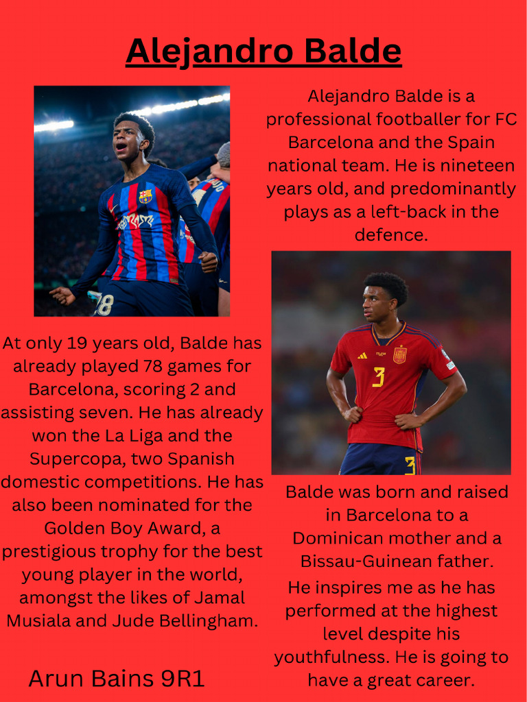 Alejandro Balde | PDF