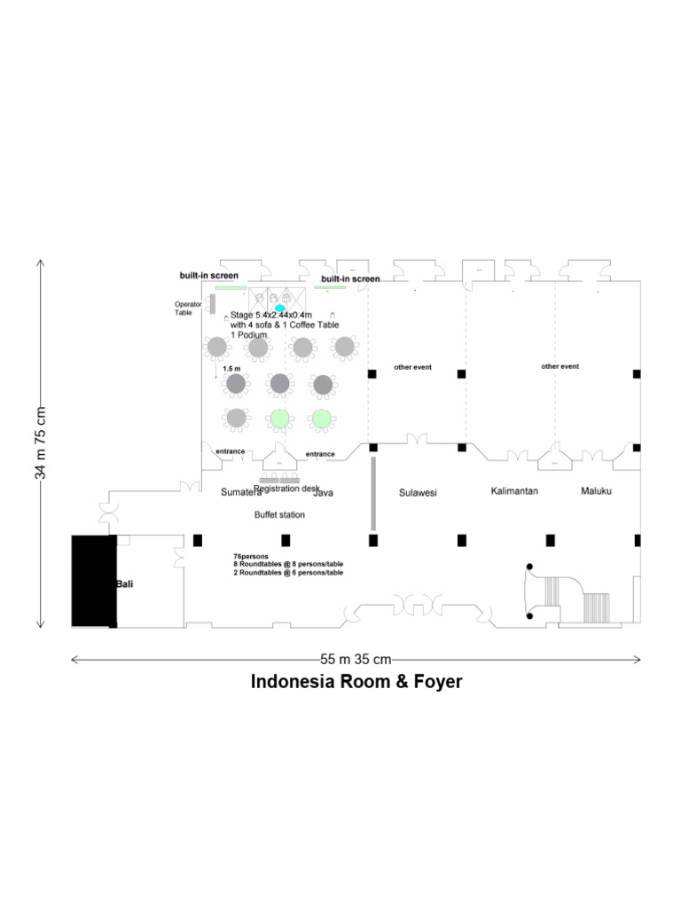 Event Venue Layout for Planners | PDF