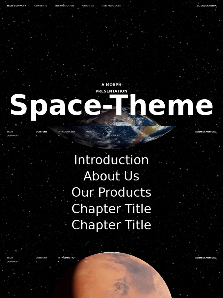 Space-Themed Presentation Guide | PDF | Local Interstellar Cloud | Substellar Objects