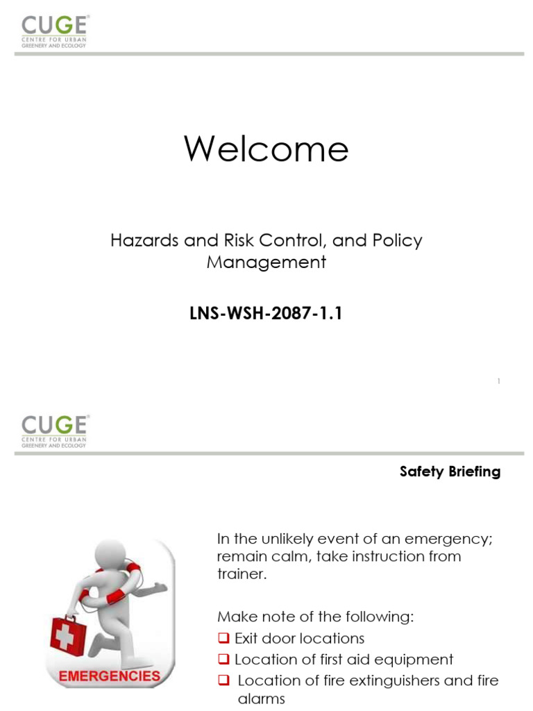 Workplace Safety Essentials | PDF | Personal Protective Equipment | Occupational Safety And Health