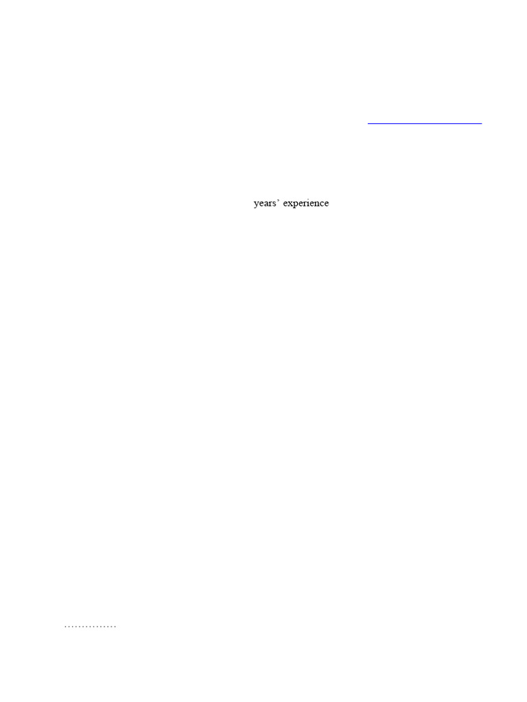Application for Engineering Supervisor Position | PDF