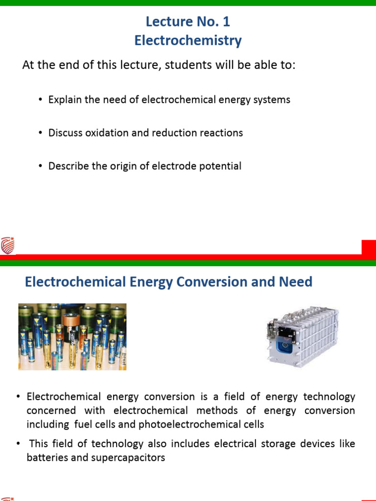 CYF102A_1Electro | PDF | Electrochemistry | Redox