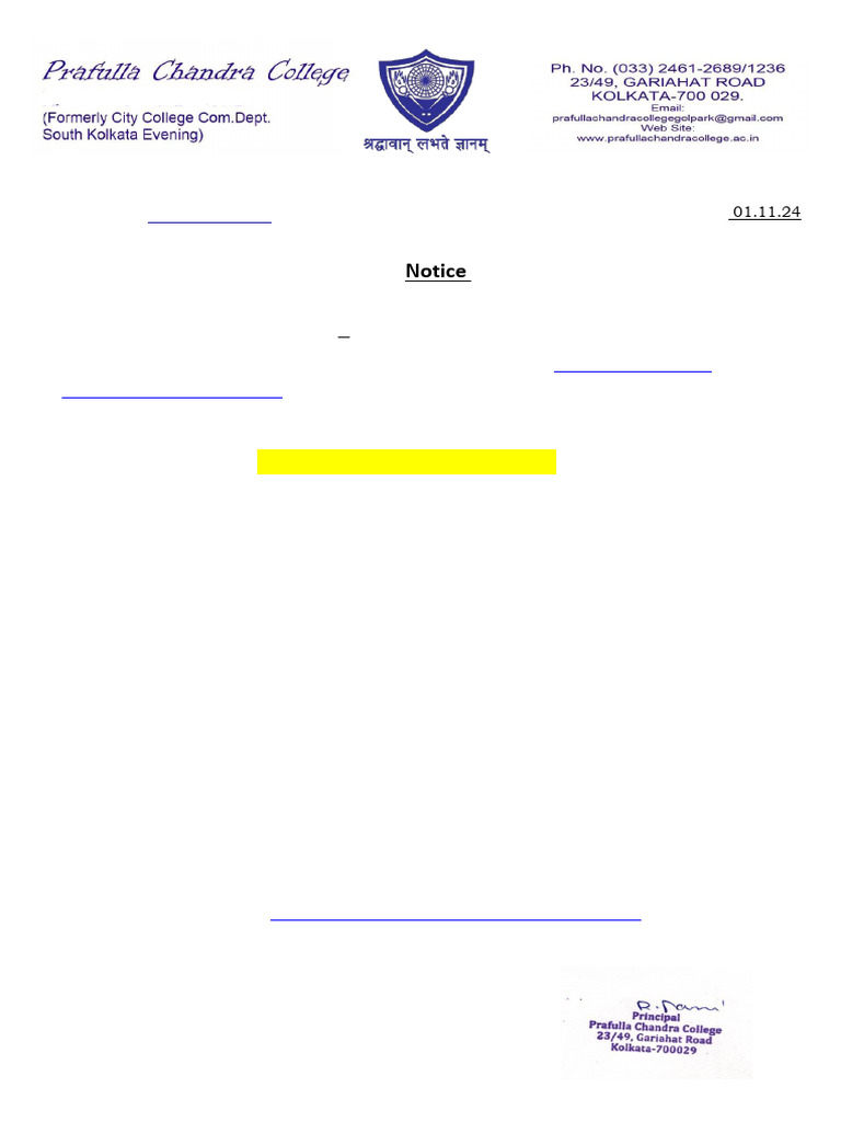Date of Submission of Hard Copy Application Form and Fees Receipt in ...