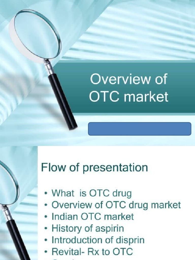 India OTC Drugs Market Growth Strategies | PDF | Brand | Over The ...