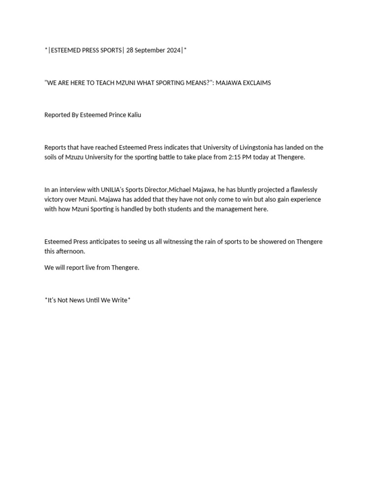 Esteemed Press | PDF