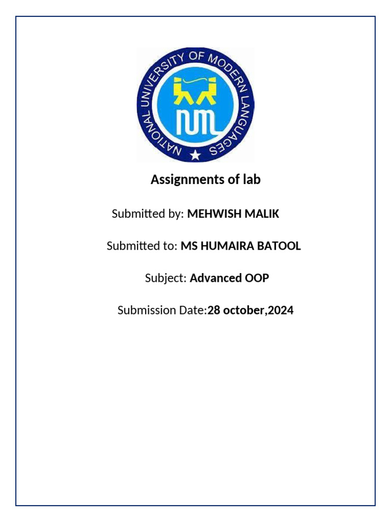 mon aoop | PDF | Softlines (Retail) | Computer Programming