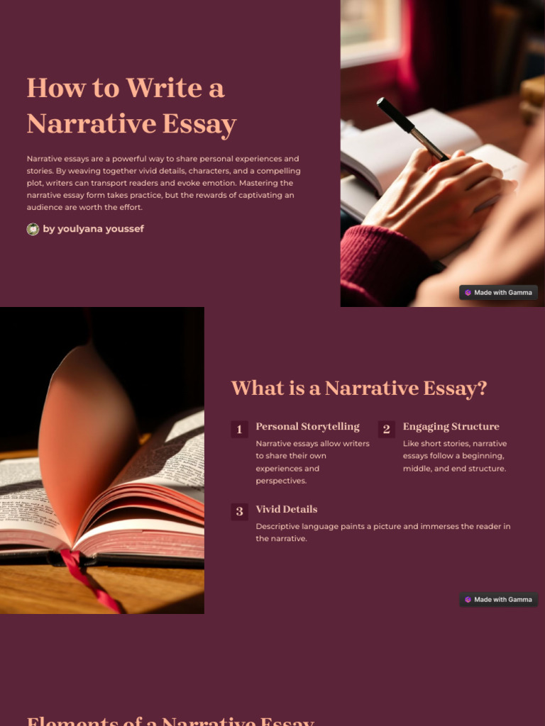 How to Write a Narrative Essay | PDF | Narrative | Essays