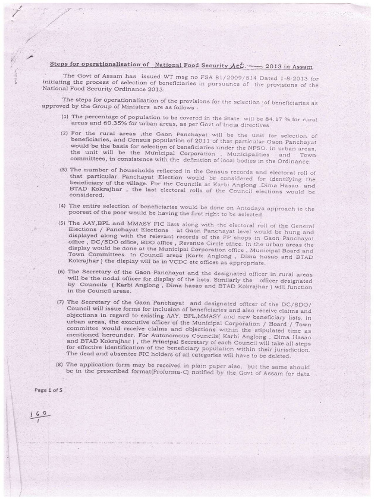 NFSA Guidelines | PDF