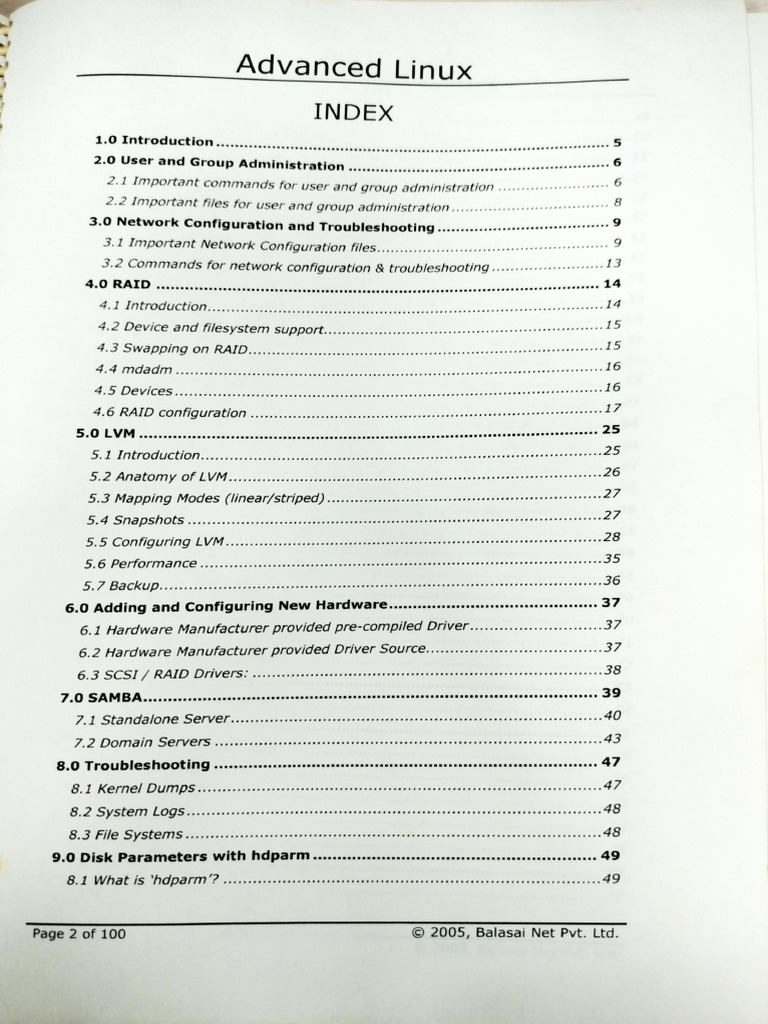 Advance Linux | PDF