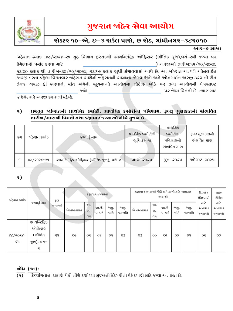 GPSC 202425 48 | PDF