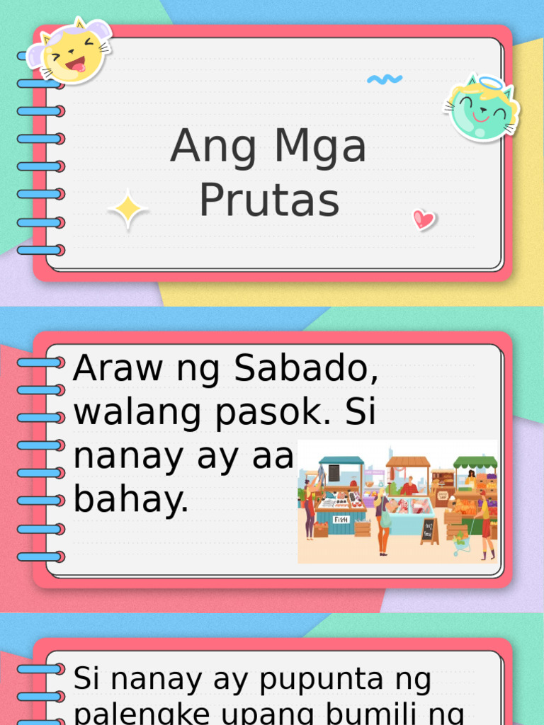 ANG MGA PRUTAS | PDF