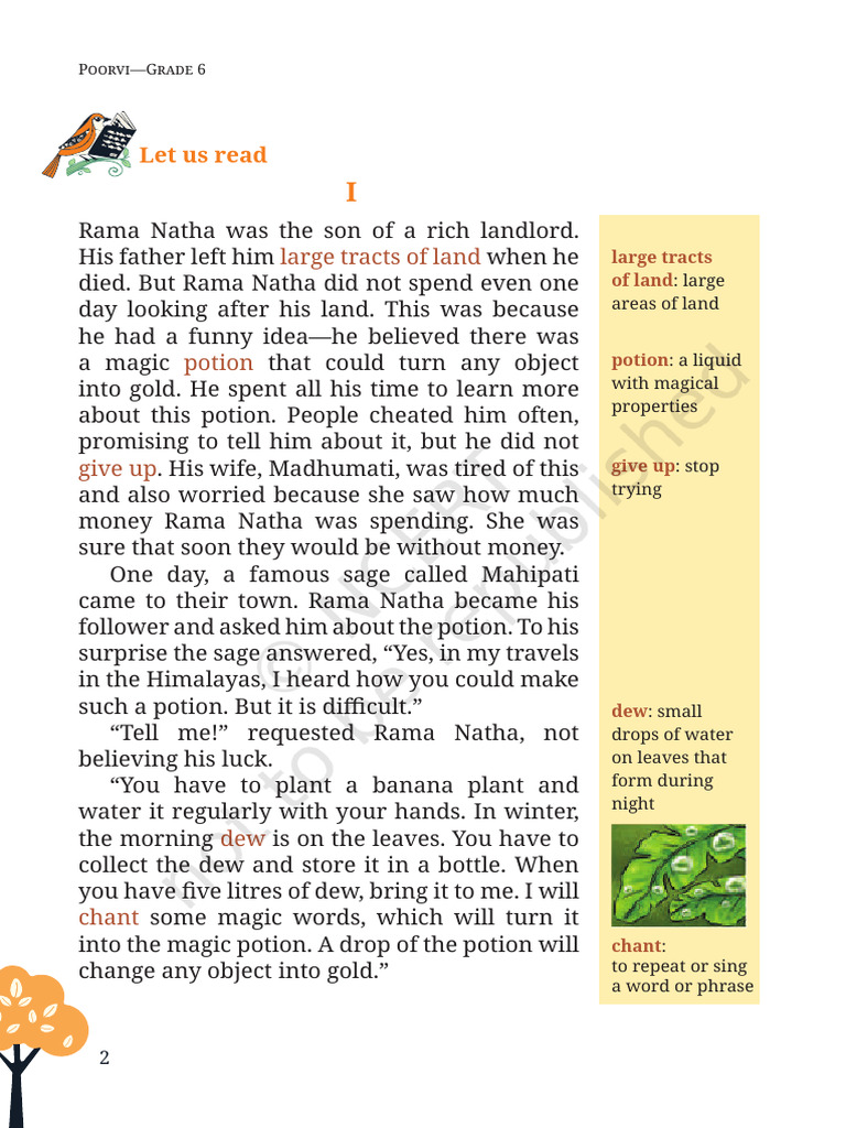 Rama Natha's Quest for Wealth | PDF | The Raven | Fable