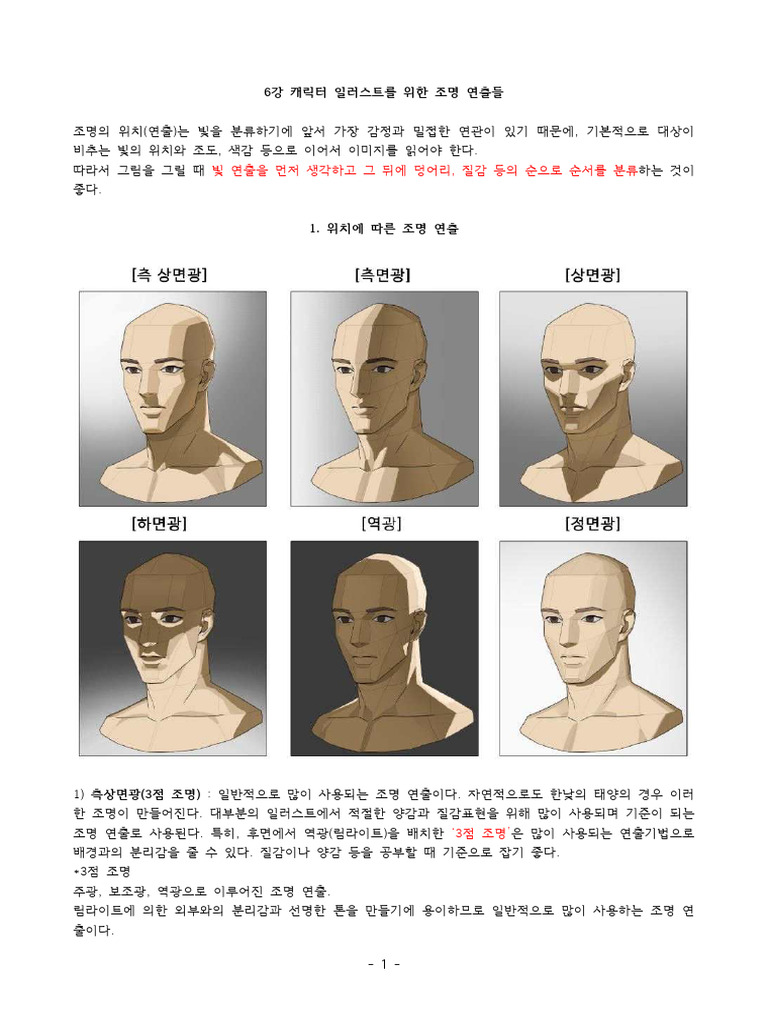 Lighting Production For Character | PDF