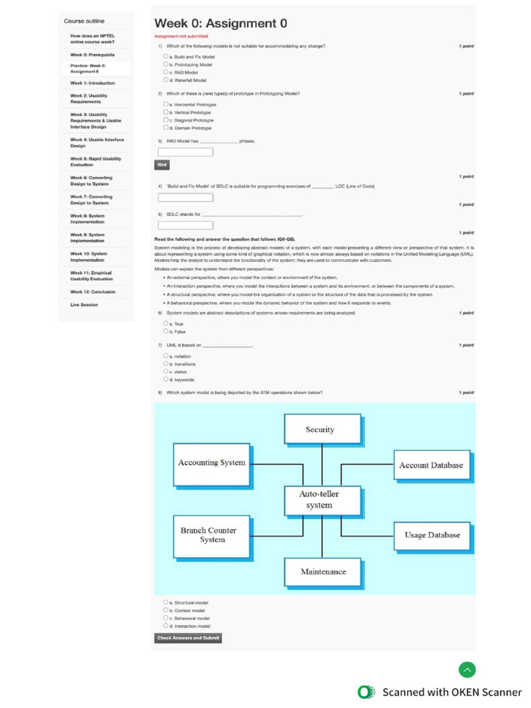 Old NPTEL assignment | PDF