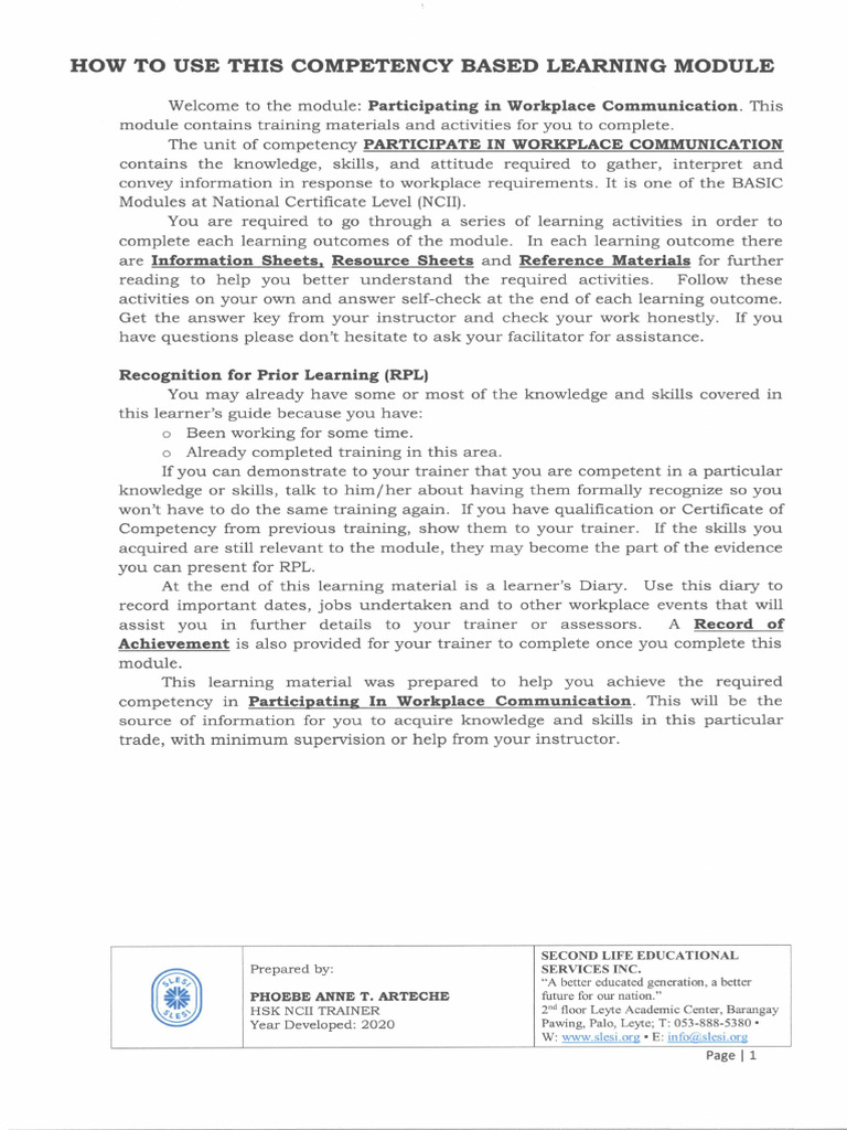 HSK CBLM Basic1 | PDF