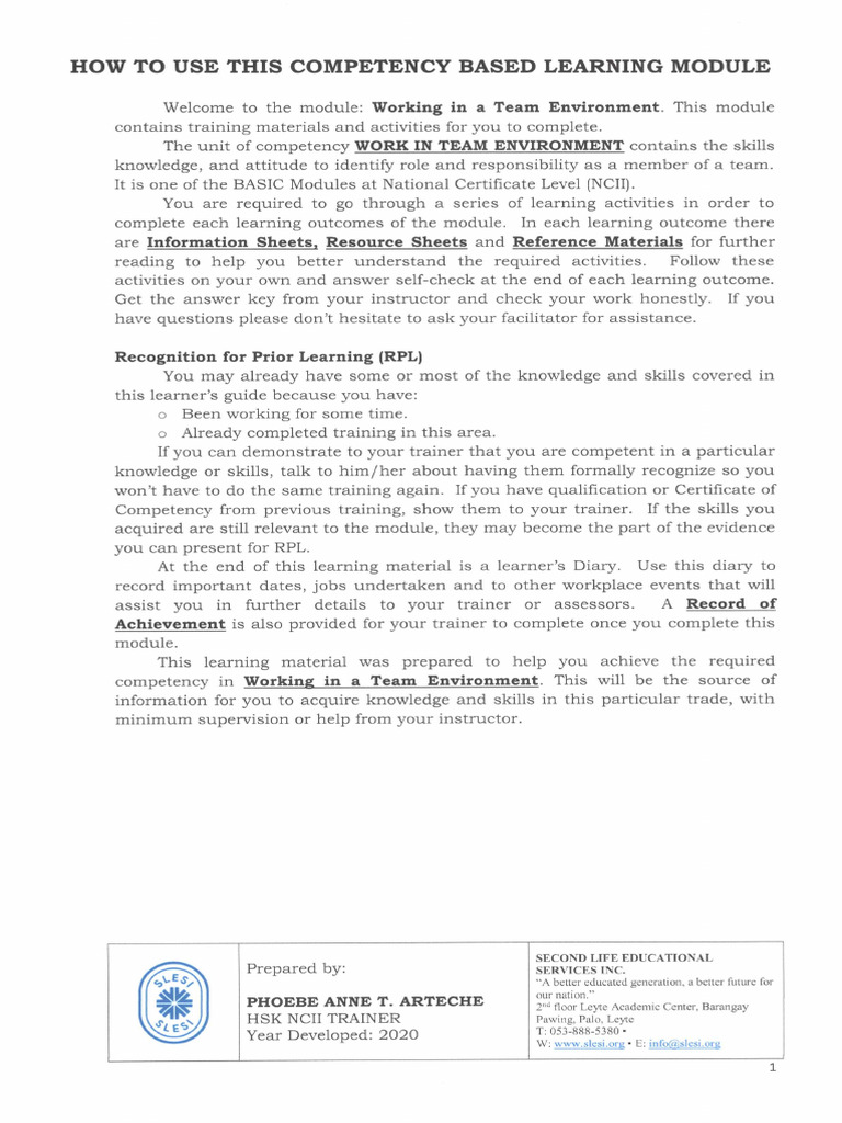 HSK CBLM Basic2 | PDF