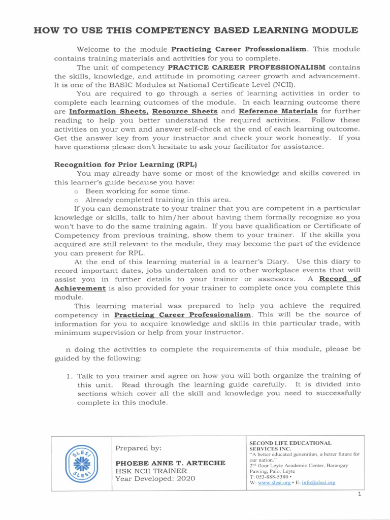 HSK CBLM Basic3 | PDF